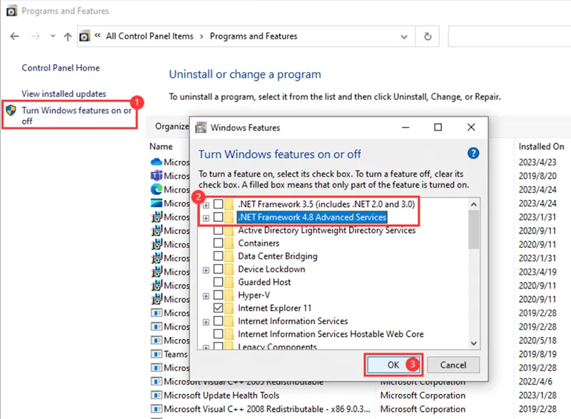 Lỗi 0x800f081f trên Windows 11/10/8/7